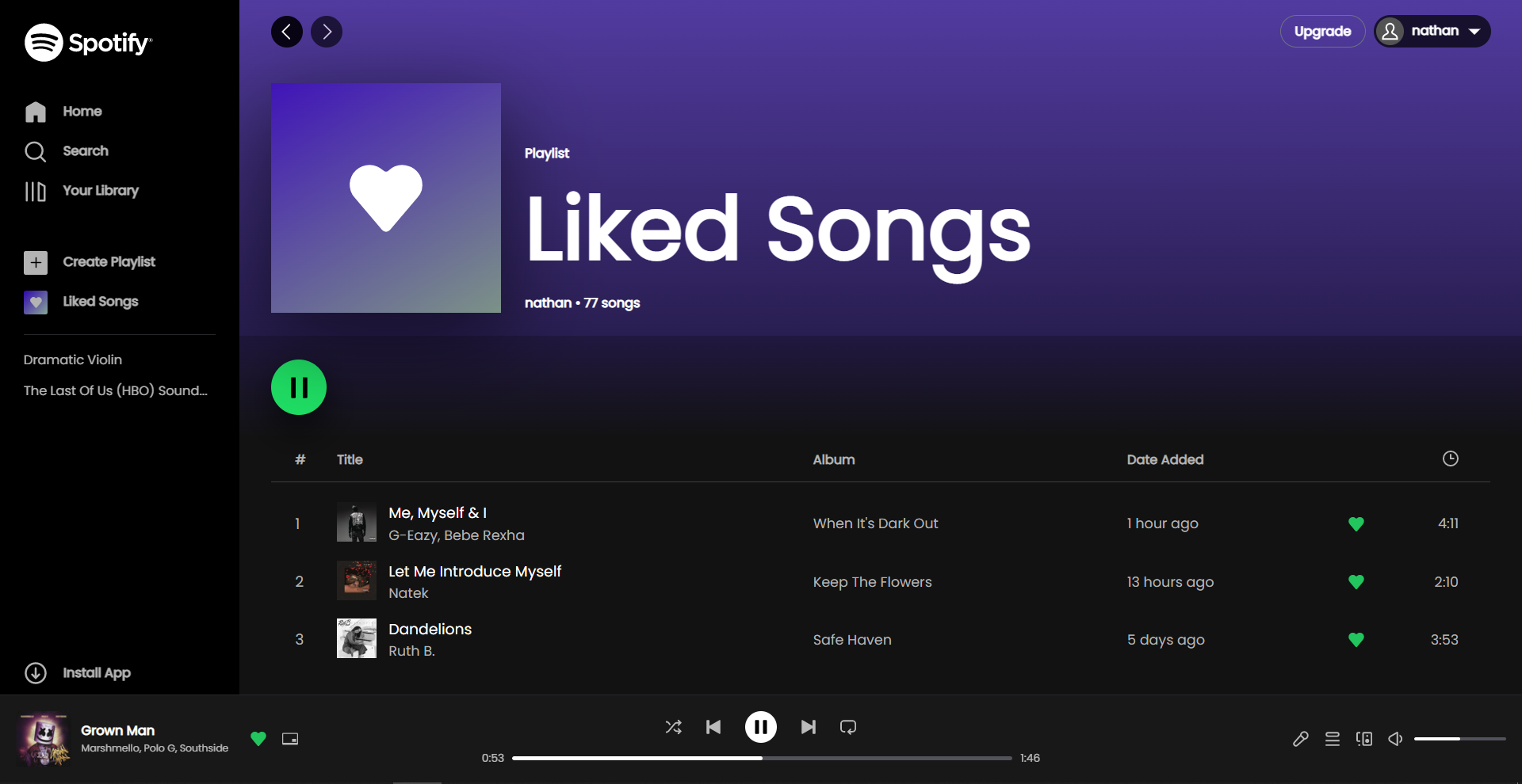 Github Charyyev17 Spotify Clone