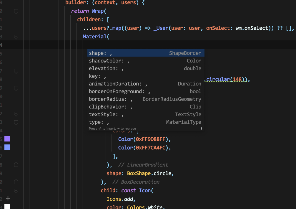 Sometimes the autocomplete does not work · Issue #5732 · flutter/flutter-intellij · GitHub
