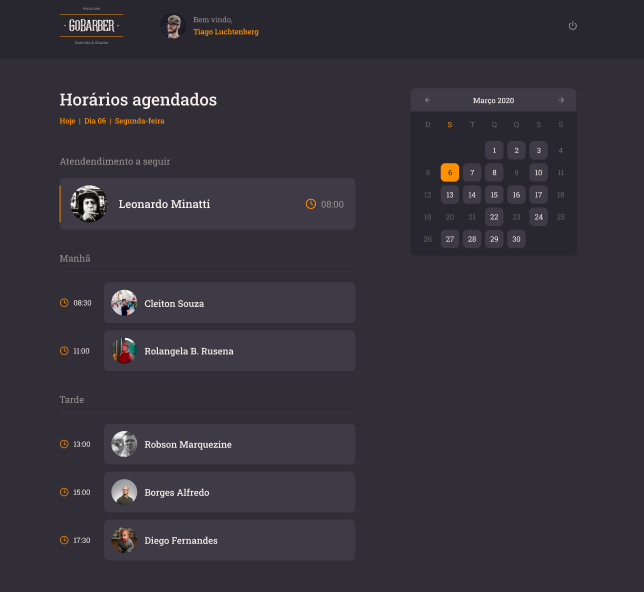 GitHub - rbpolim/gobarber: :scissors: GoBarber is a web and mobile platform for scheduling ...
