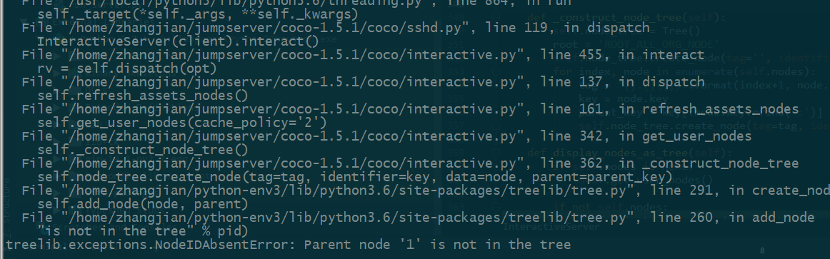 如果授权给单个资产，在ssh终端刷新的时候会异常退出 · Issue #2998 · jumpserver/jumpserver · GitHub