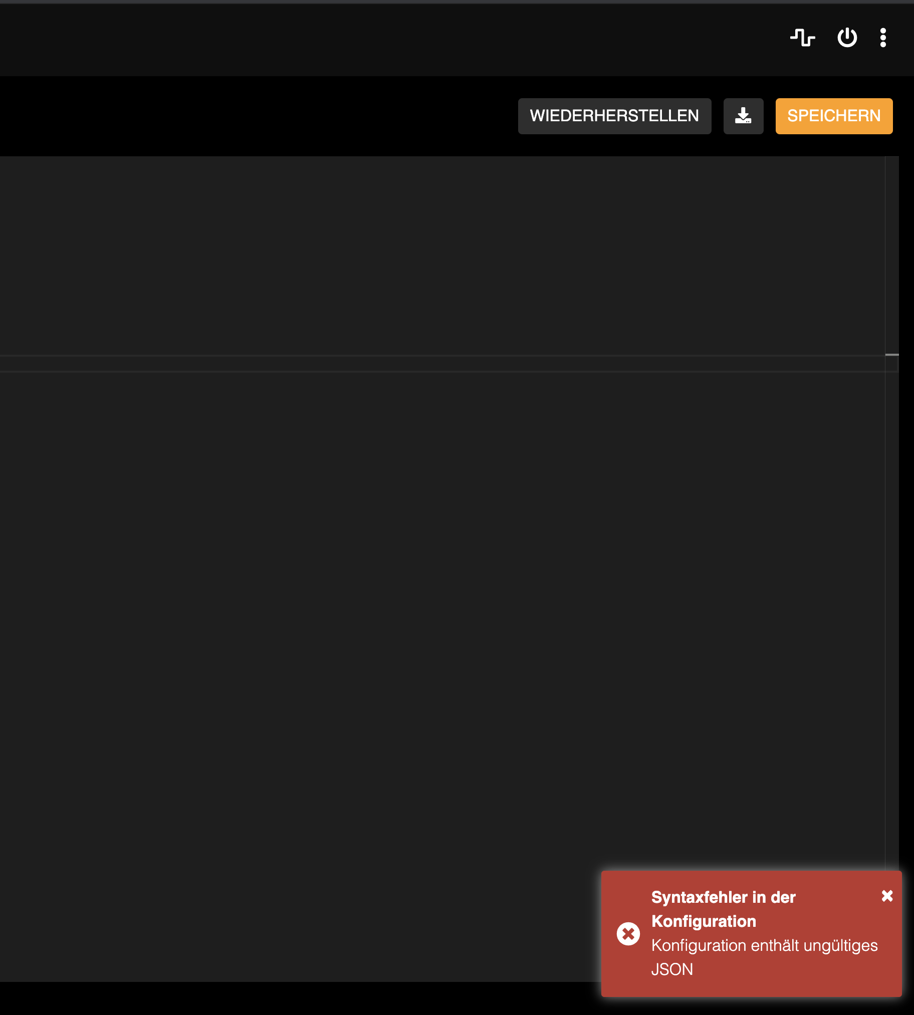 JSON syntax error in GUI with default config · Issue #2798 · homebridge/homebridge · GitHub