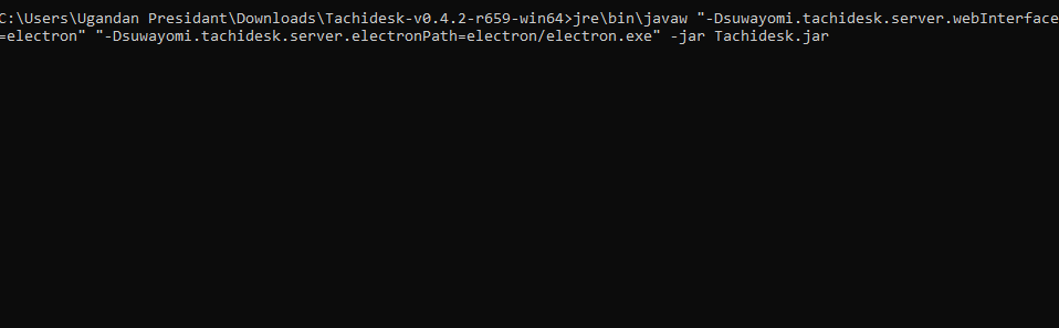 Tachidesk doenst start · Issue #119 · Suwayomi/Suwayomi-Server · GitHub