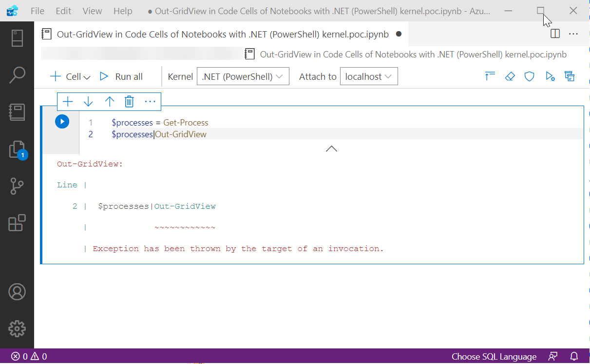 Notebook, Out-Gridview in .NET (PowerShell) kernel fails · Issue #17105 · microsoft ...