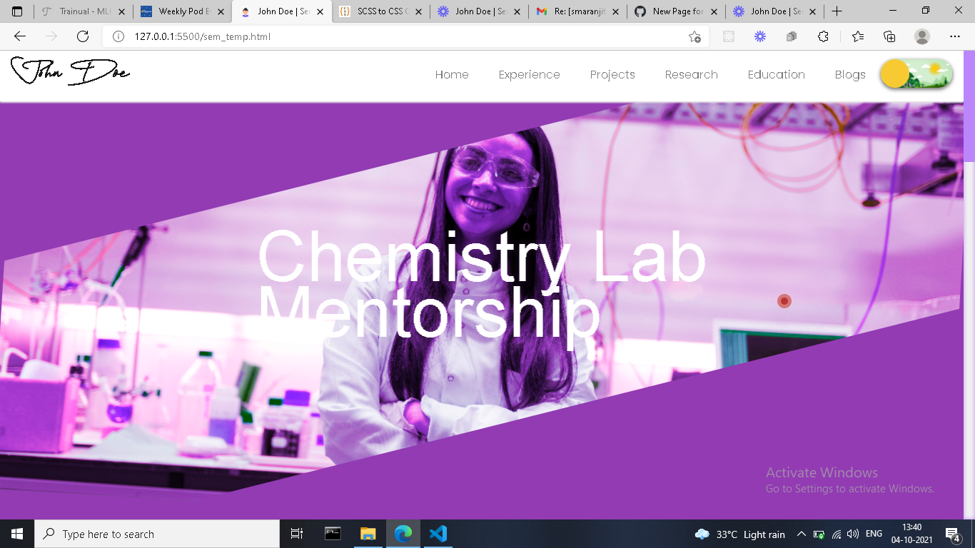 New Page for Semester Recap/Year Recap · Issue #1060 · smaranjitghose ...