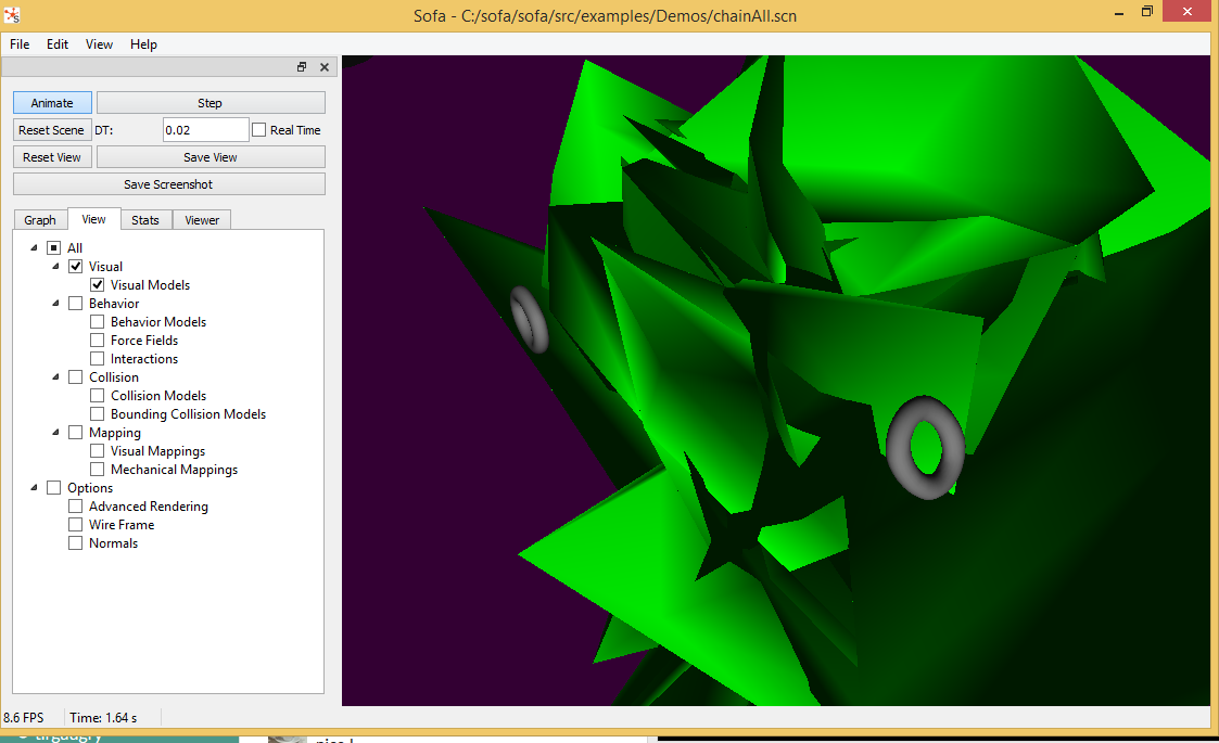examples/Demos/chainAll.scn does not work · Issue #900 · sofa-framework/sofa · GitHub