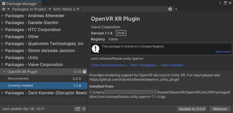 Unity 2021.2.6f1 gives several errors · Issue #1001 · ValveSoftware/steamvr_unity_plugin · GitHub