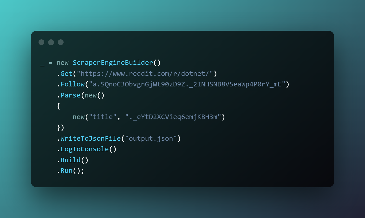 GitHub - pavlovtech/WebReaper: Web scraper, crawler and parser in C#. Designed as simple ...