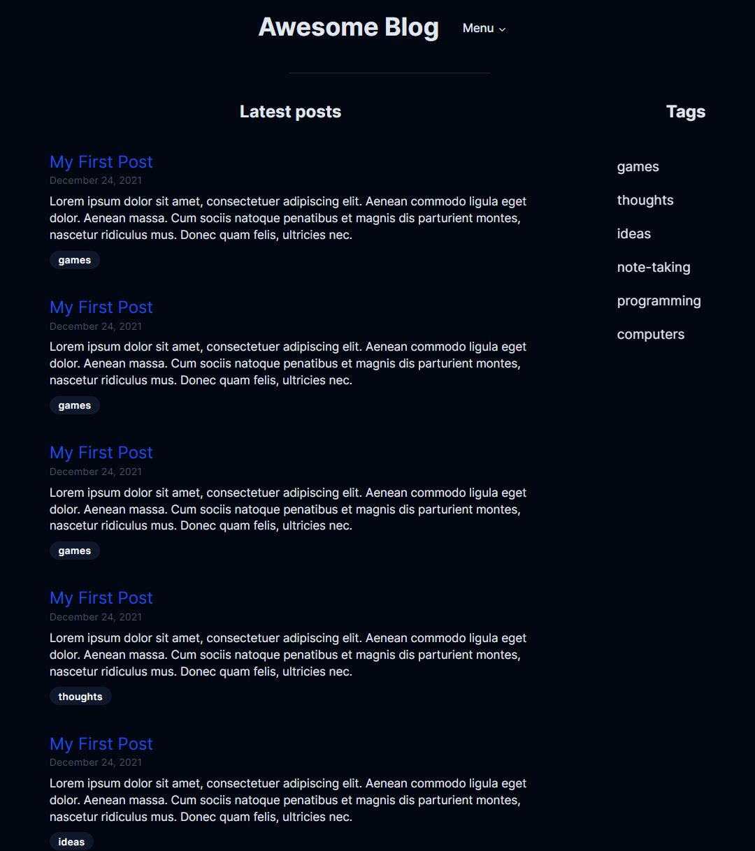 GitHub - pavlovtech/minimalistic-blog: This is a Next.js blog built with server components ...