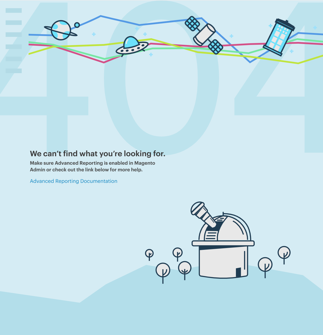 Advanced Reporting 404 · Issue #28660 · magento/magento2 · GitHub