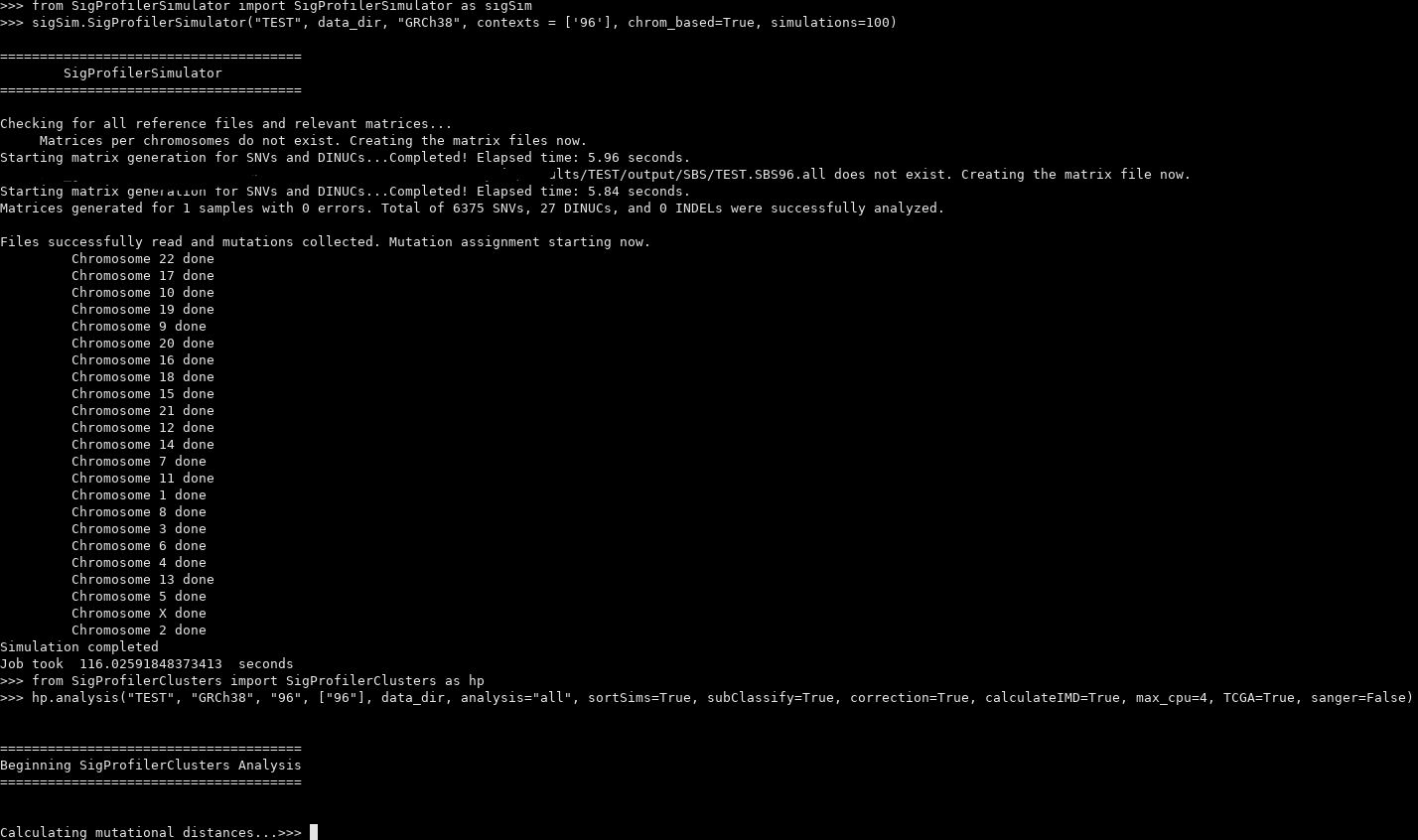 Unable To Cluster Mutations · Issue 17 · Alexandrovlabsigprofilerclusters · Github 