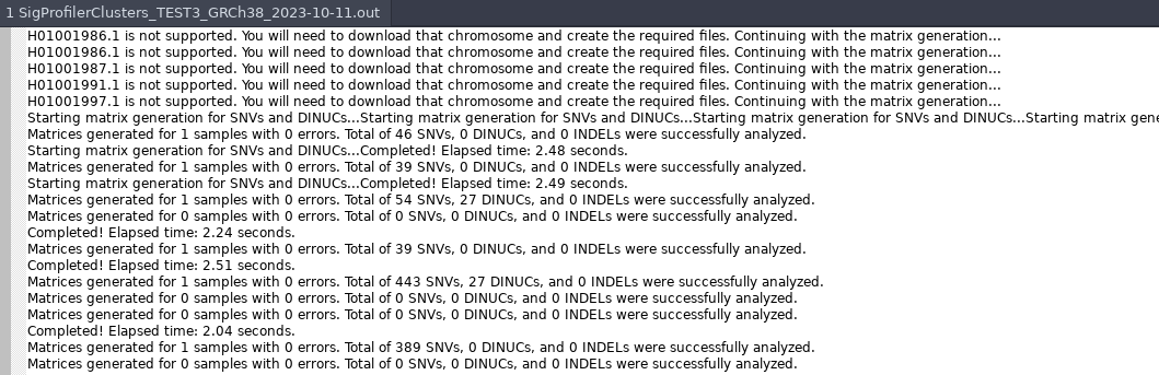 Unable to cluster mutations · Issue #17 · AlexandrovLab/SigProfilerClusters · GitHub