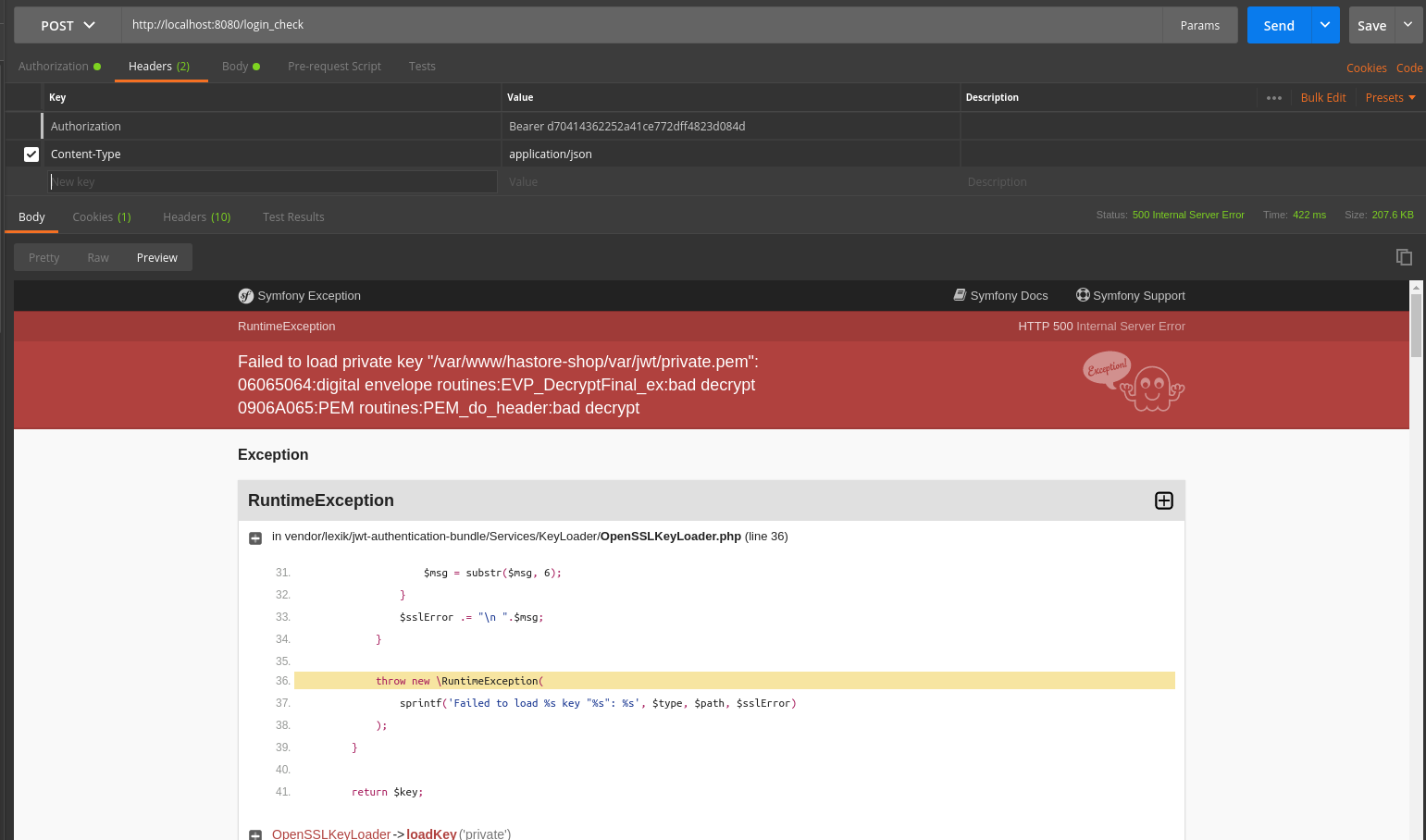 401 JWT Token not found · Issue #557 · api-platform/api-platform · GitHub