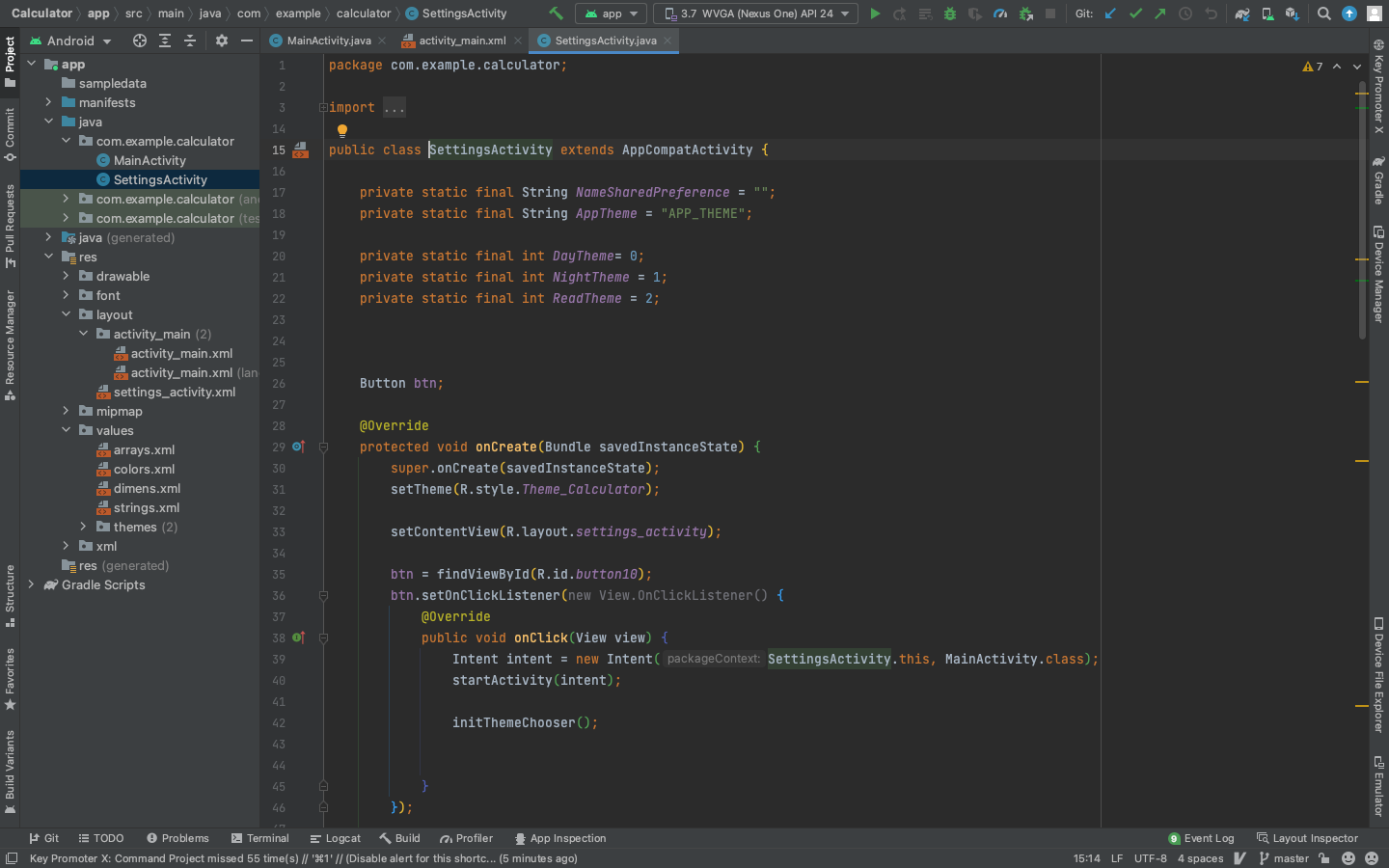 GitHub - Yan9999/Calculator