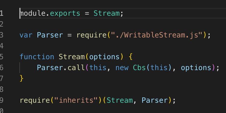Circular dependency reported when using rollup · Issue #346 · fb55/htmlparser2 · GitHub