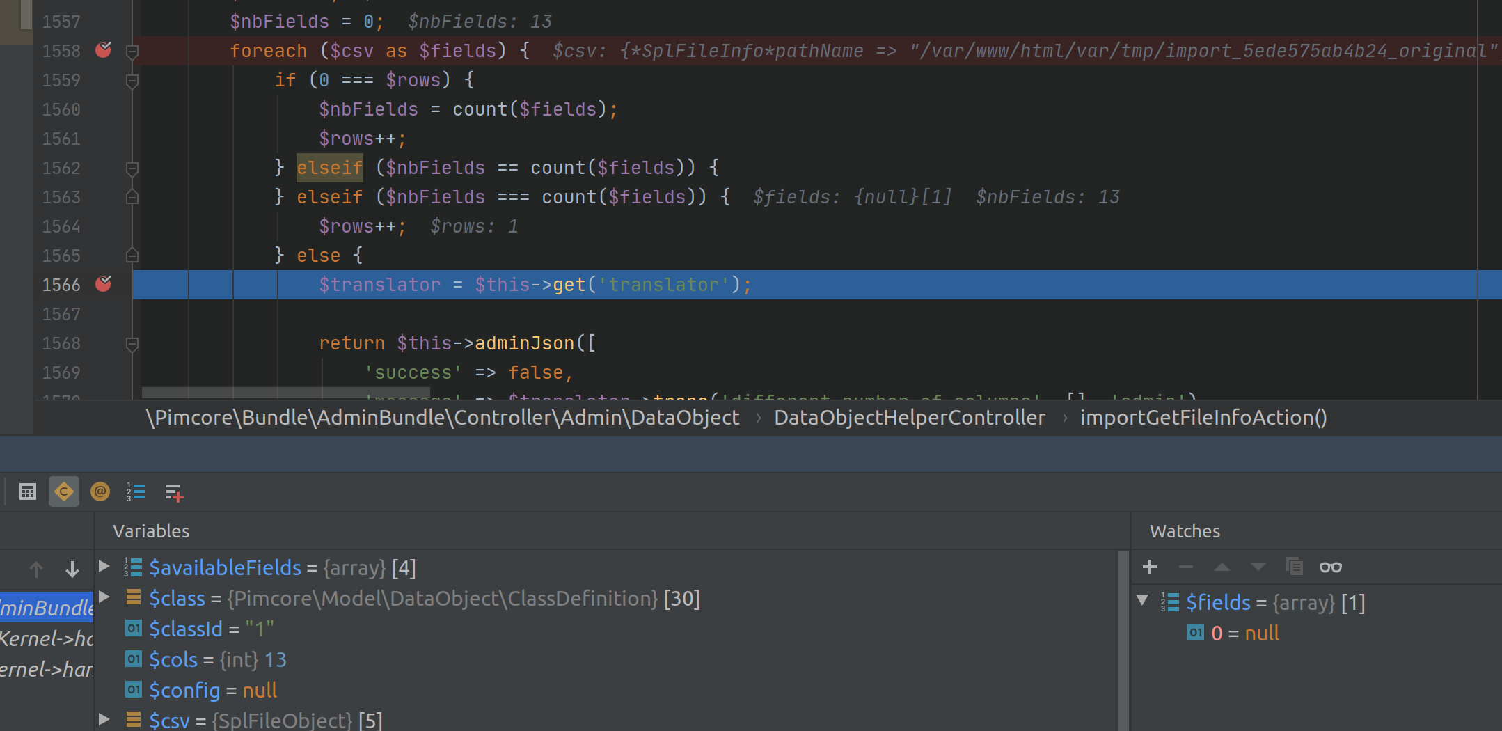 Csv Import Import Broke Due To Added Exception · Issue 6548 · Pimcorepimcore · Github