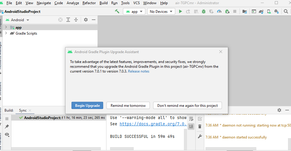 In Generating .aab Android App bundle, I keep getting the following Error. JAVA_HOME does not ...