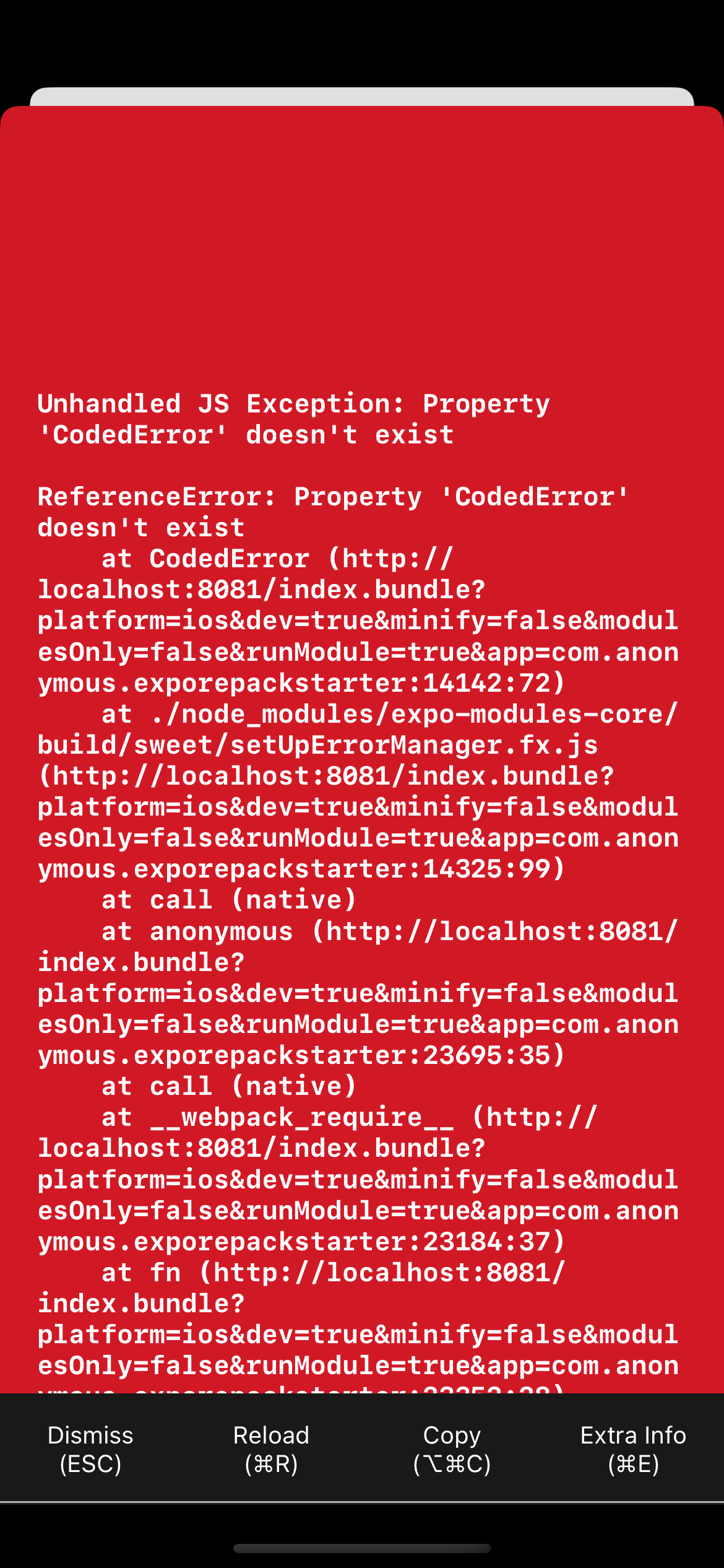 Simple starter example of `Re.Pack` working with `Expo` · Issue #312 · callstack/repack · GitHub