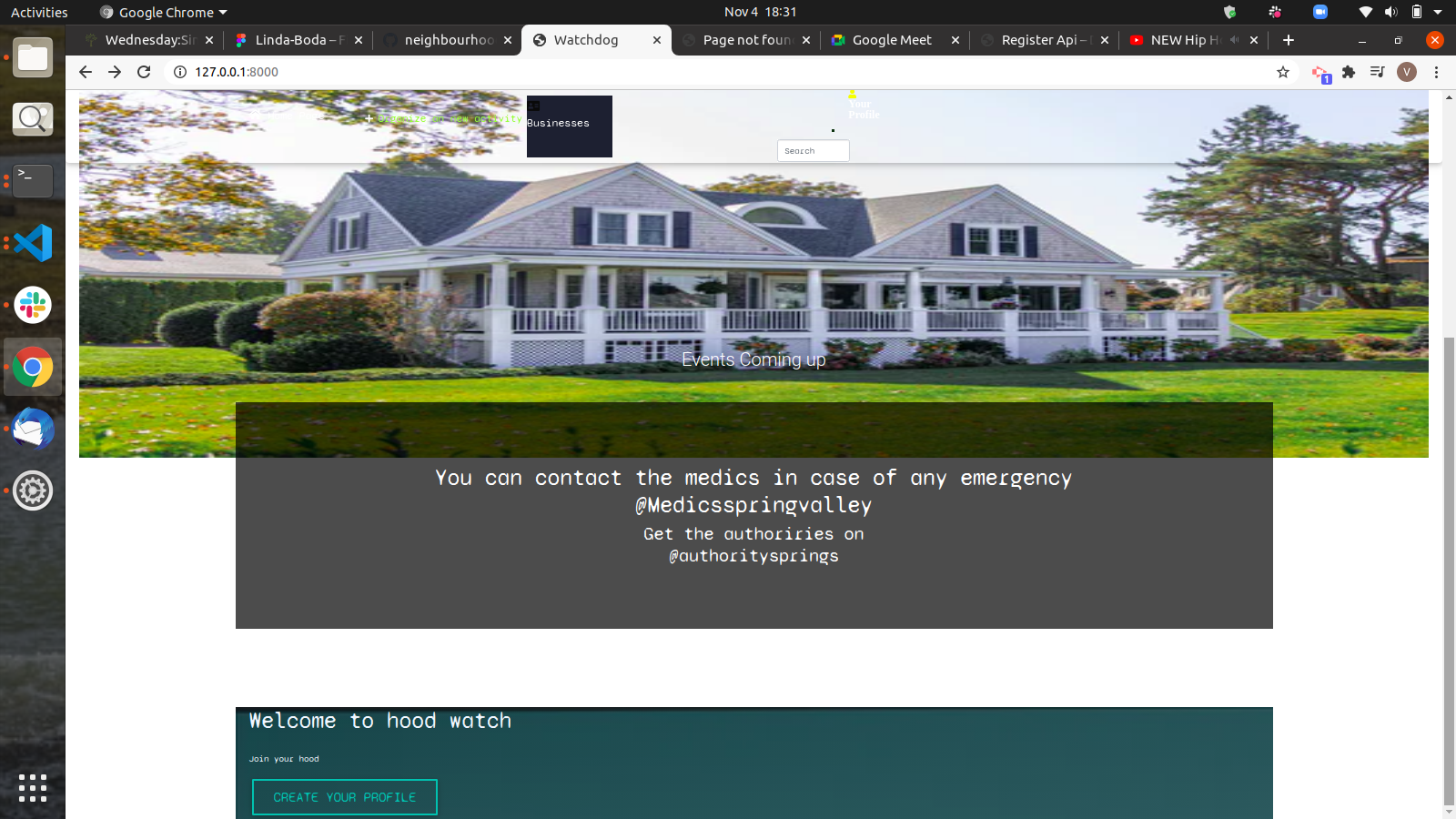 GitHub - Virsail/neighbourhood: This is a python django application ...