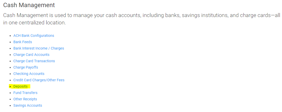 Fetching Deposits inquiry · Issue #164 · intacct/intacct-sdk-net · GitHub