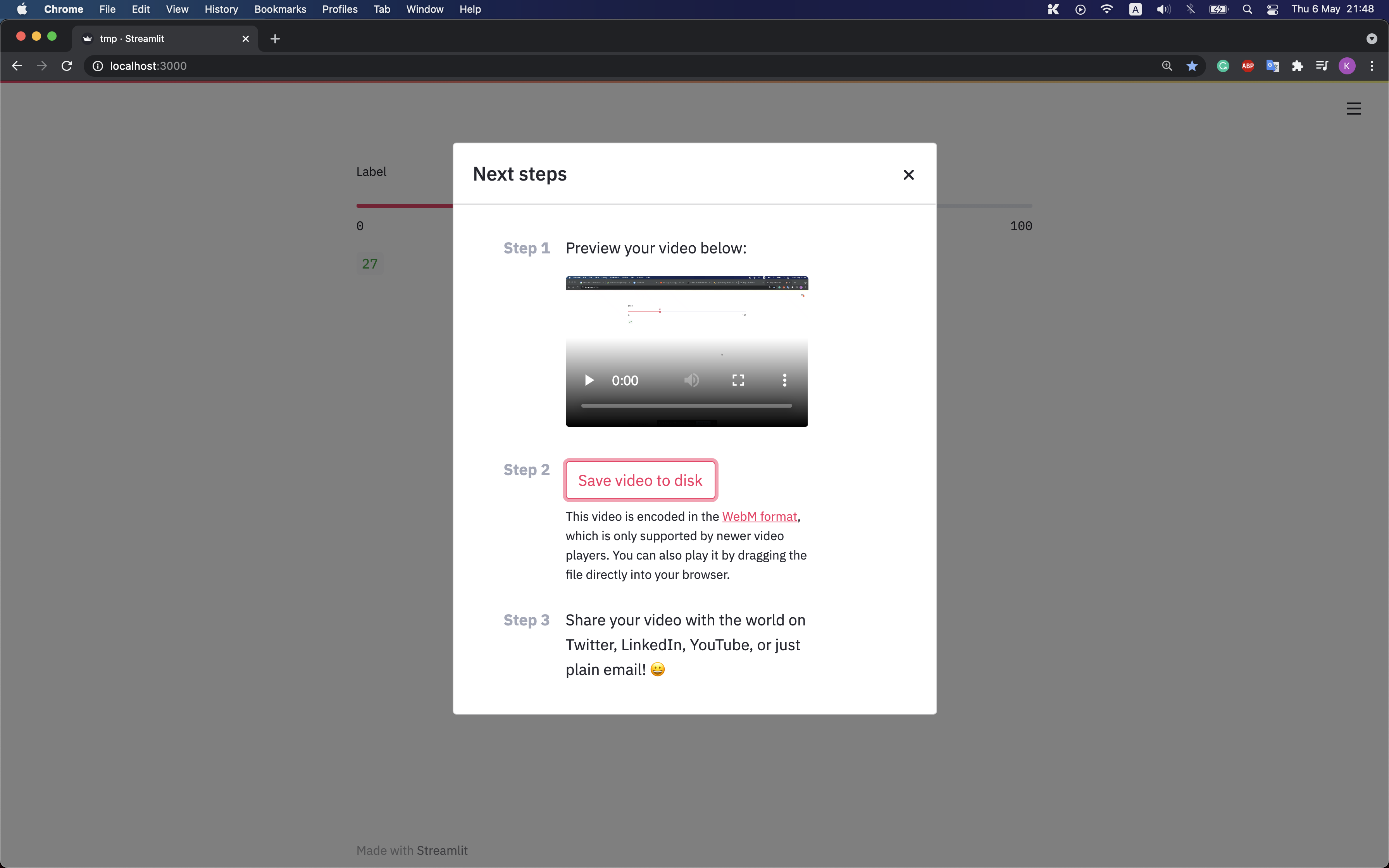 Fix Video Recorded modal dialog width by kajarenc · Pull Request #3226 ...