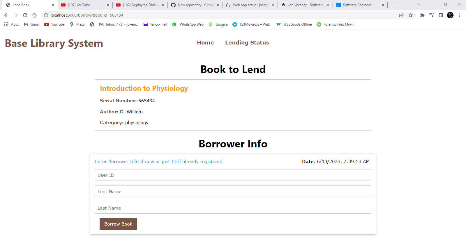 GitHub - joseph78-rgb/library_app: Simple base library app for librarians