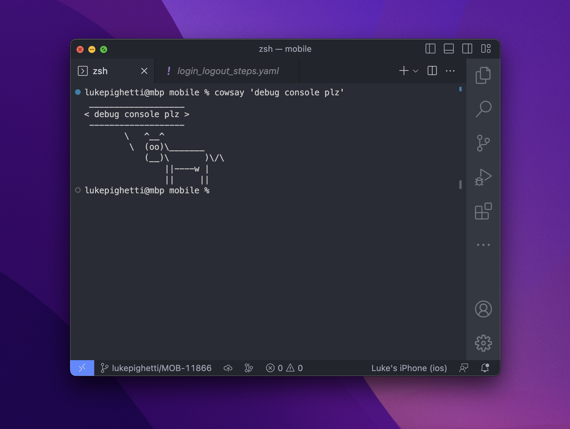 Debug Console Open In Editor Area · Issue 175163 · Microsoftvscode · Github
