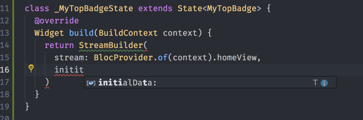 Annoying white thing after autocomplete kills autocomplete · Issue #1193 · Dart-Code/Dart-Code ...