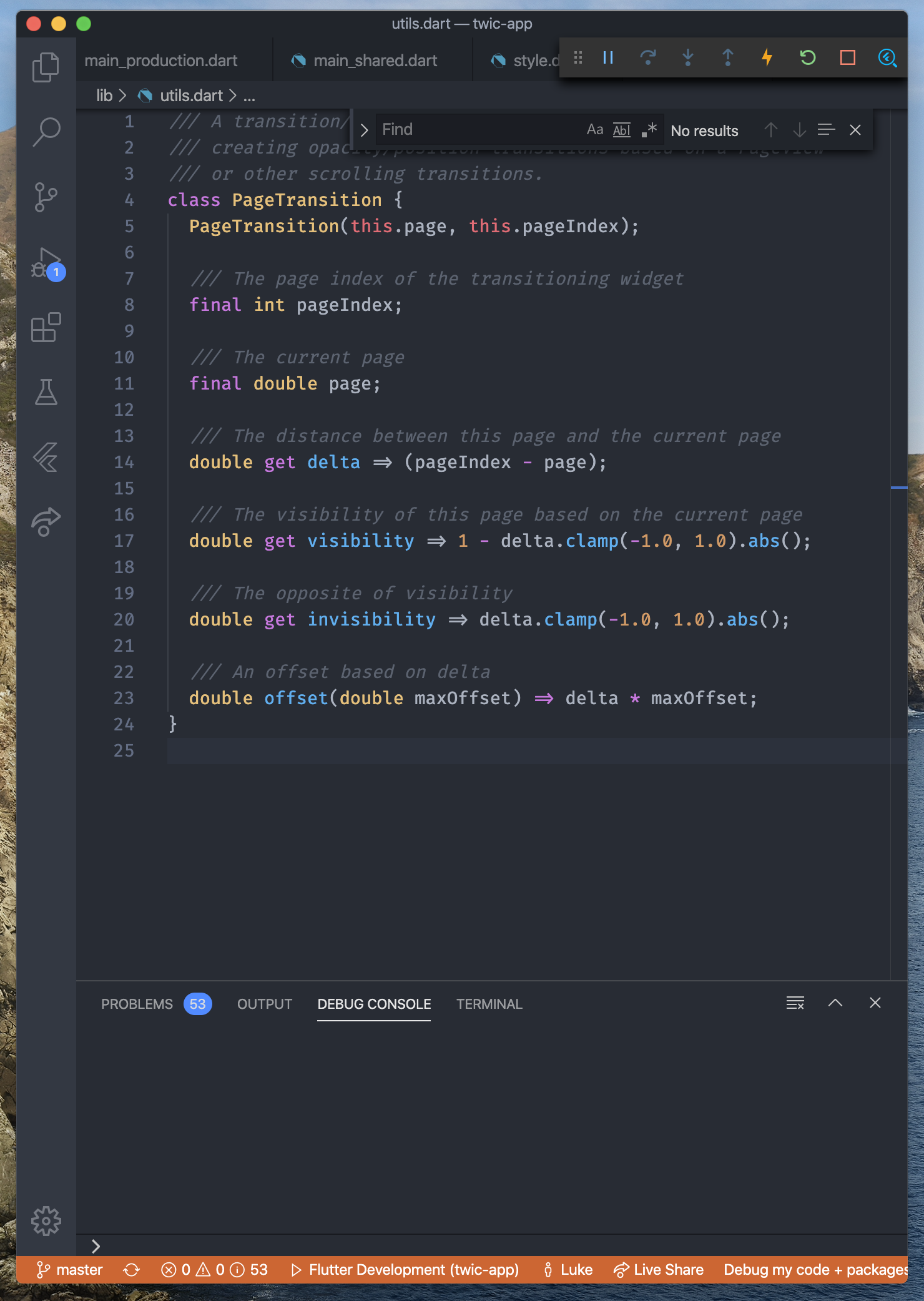 [FR] Small screens: Debug toolbar docking location outside of side bar ...