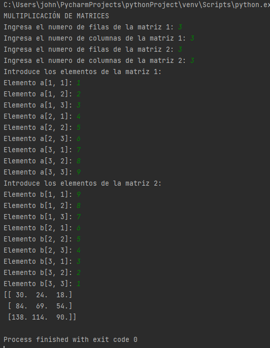 GitHub - ivanfraga/MultiplicacionMatricesPython: Se realiza la ...