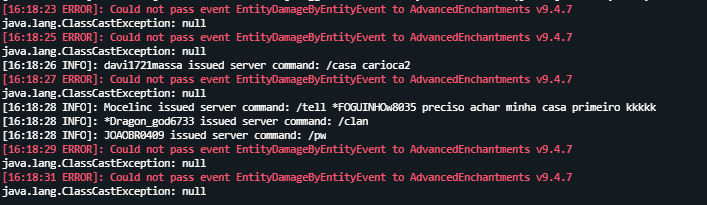 Could not pass event BlockBreakEvent to AdvancedEnchantments v9.4.8 · Issue #3714 · GC-spigot ...