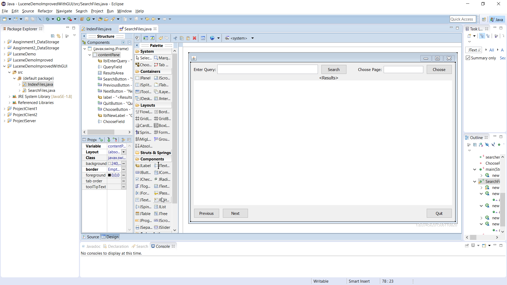GitHub - PricelessCodes/Data-Storage-and-Retrieval-Course-Project: A ...