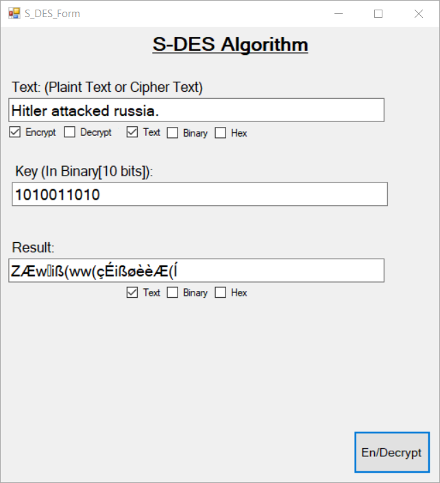 GitHub - PricelessCodes/Computer-Security-Course-Project: S-DES, RC4, RSA, and El-Gamal ...