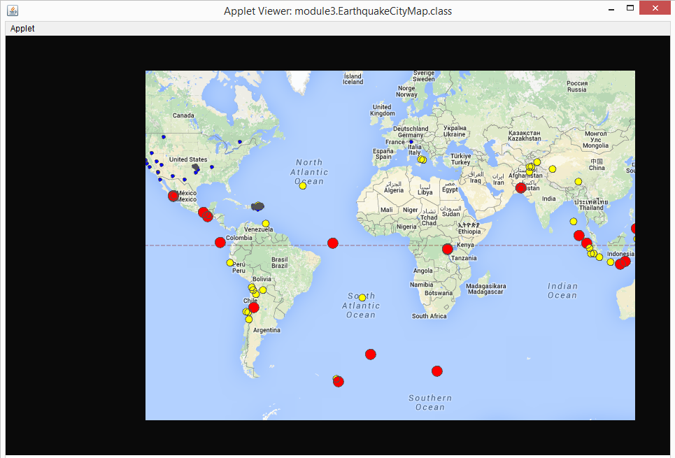Github Pricelesscodesputting Data On A Map Programming Assignment For Module 3 Object