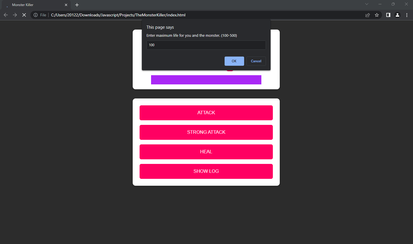 GitHub - PricelessCodes/TheMonsterKiller: Player vs Monster attacking ...