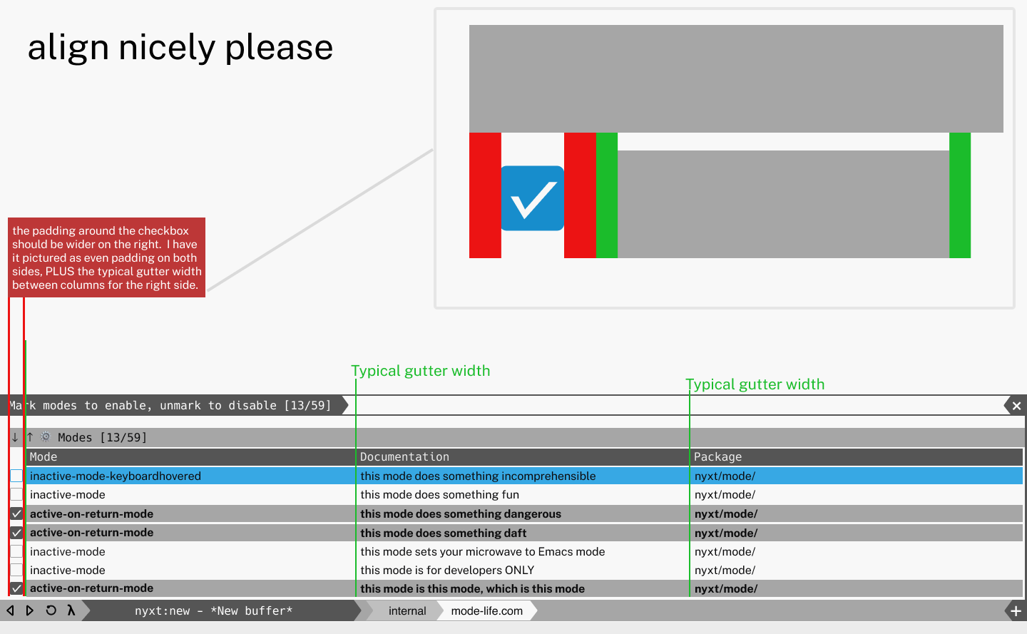 Affordances For The Toggle Modes Menu Checkboxes · Issue 3134 · Atlas Engineernyxt · Github 2389