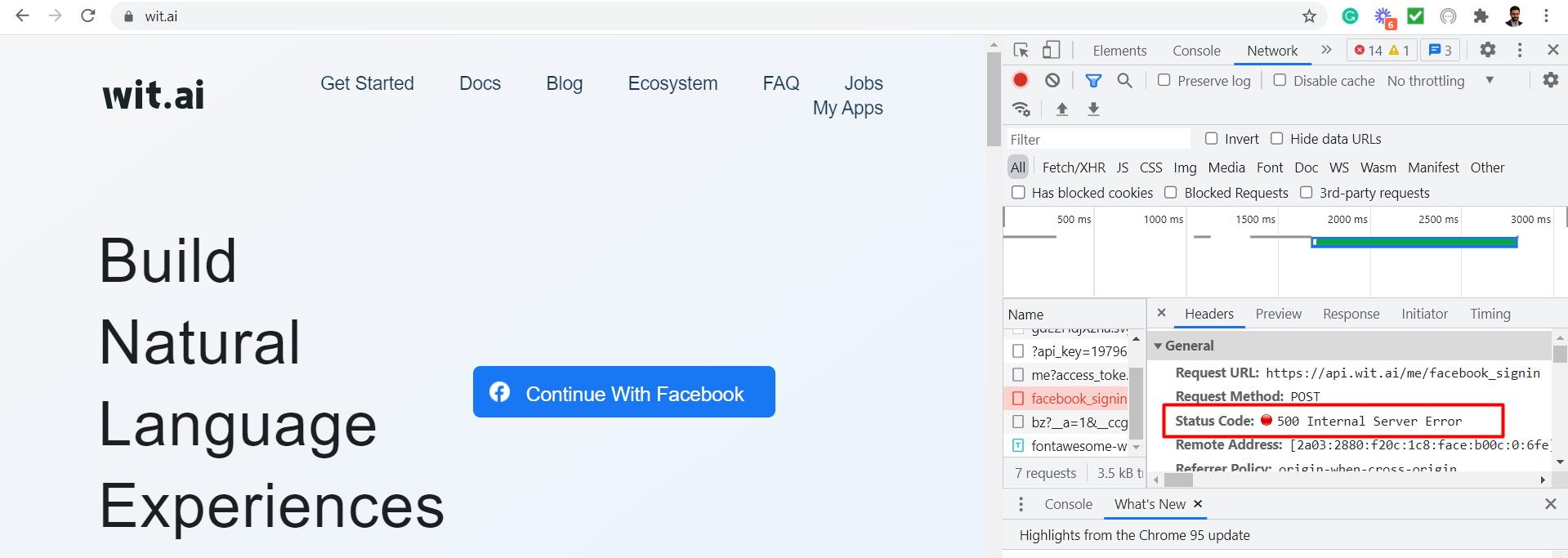 Not able to Login!! · Issue #2236 · wit-ai/wit · GitHub