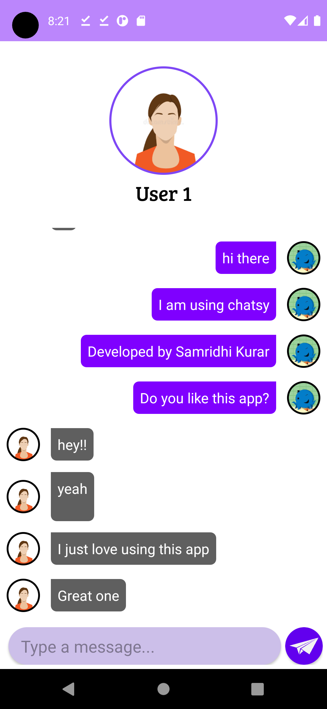 GitHub - samridhikurar/Chatsy-Quick-Chat-App