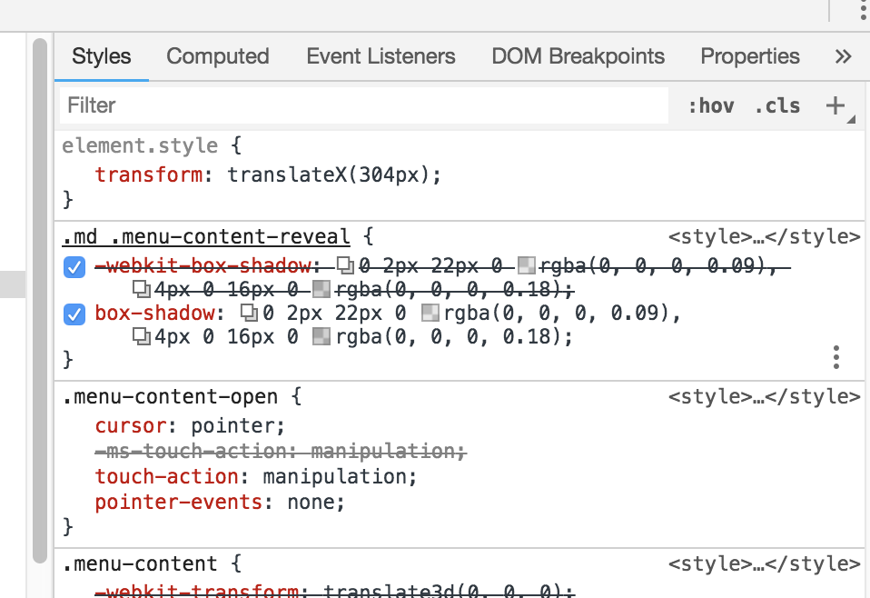 [4.0.0-beta-17] shadow of ion-split-pane missing when used in shadow:true Stencil component ...