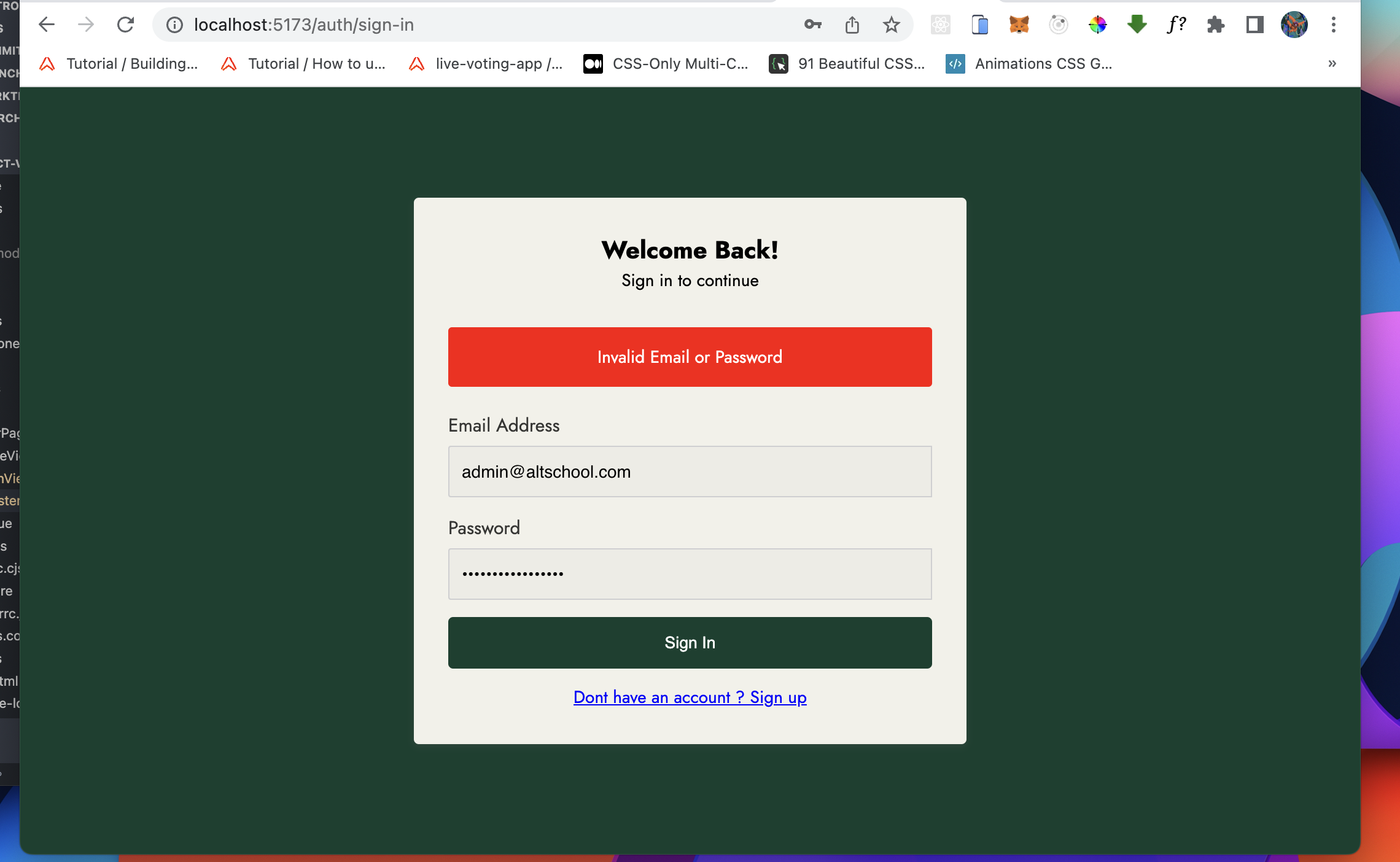 GitHub - blyncnov/exam-project-vuejs-auth: This Application is my Altschoolafrica submission for ...