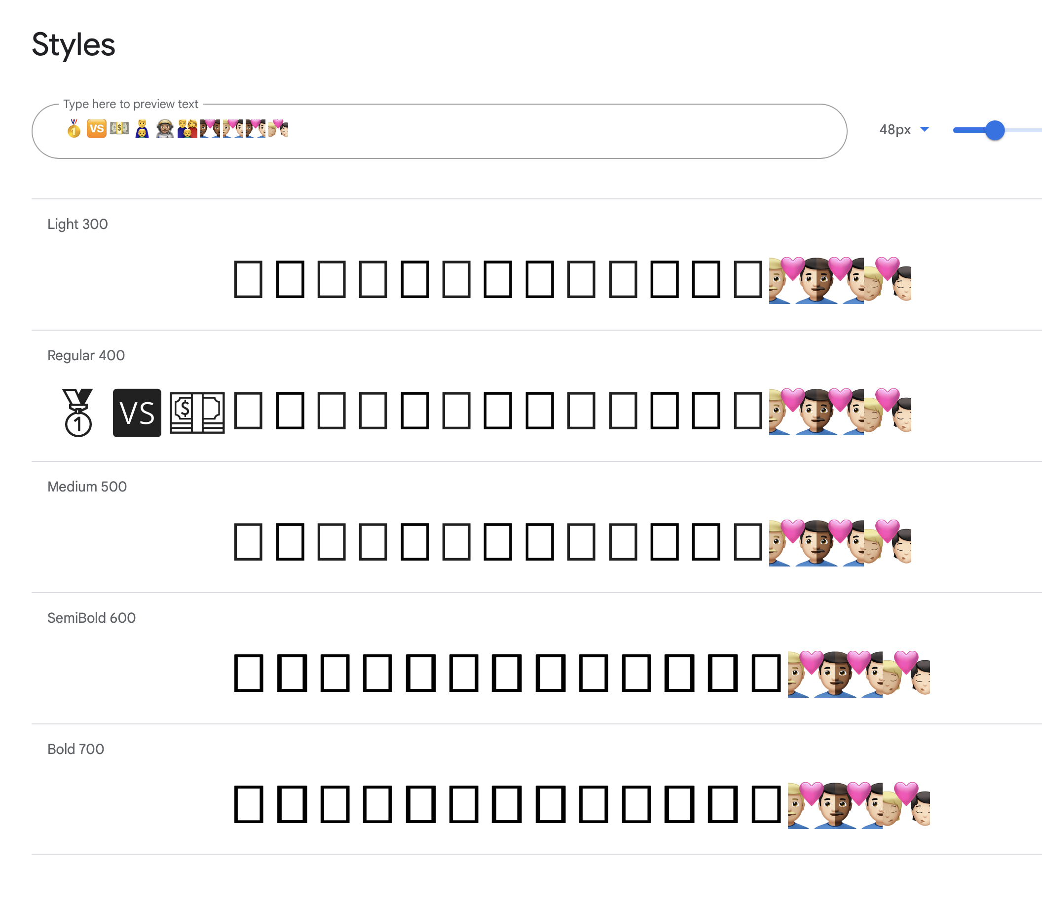 In Safari, some Noto Emoji are blank and some are standard OS color emoji · Issue #438 ...