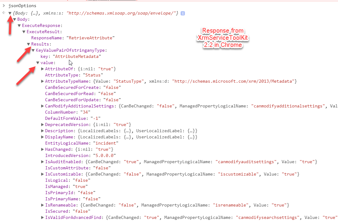Rest call is returning response with namespace like 's:Body' with IE 11, but working fine in ...