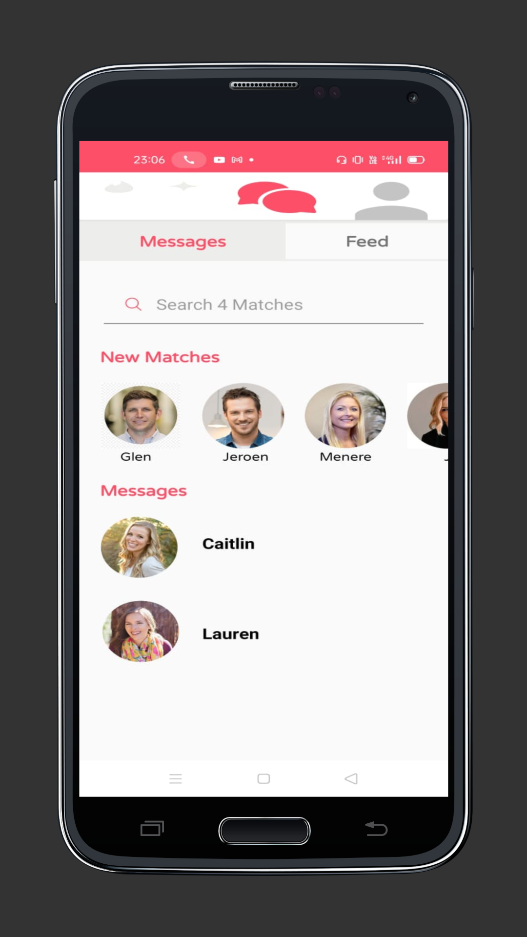 Github Kundan Tinderclone We Tried To Build The Ui Clone Of Highest Used Tinder App In