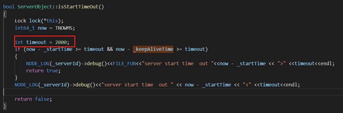Is the timeout period of tars2.3 service startup dead two seconds? After switching to the new ...