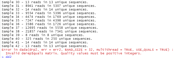 Error in DADA2 for microbial analysis · Issue #1549 · benjjneb/dada2 · GitHub