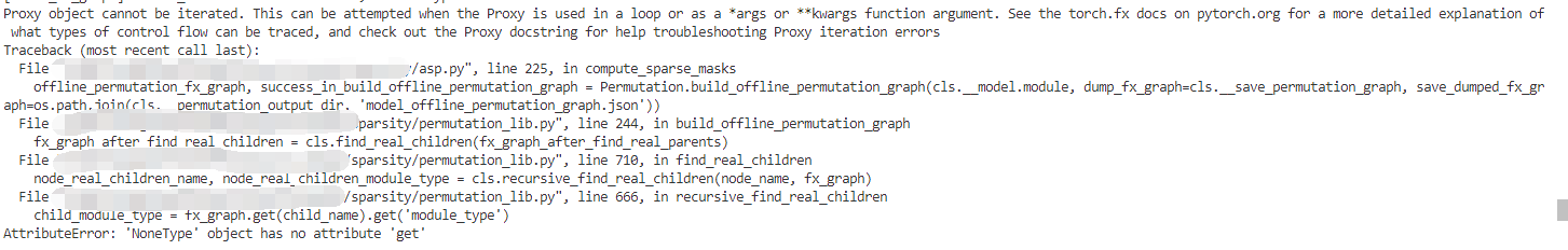 Error using ASP(__allow_permutation = True) with MobileNetv2-100 provided by timm · Issue #1630 ...