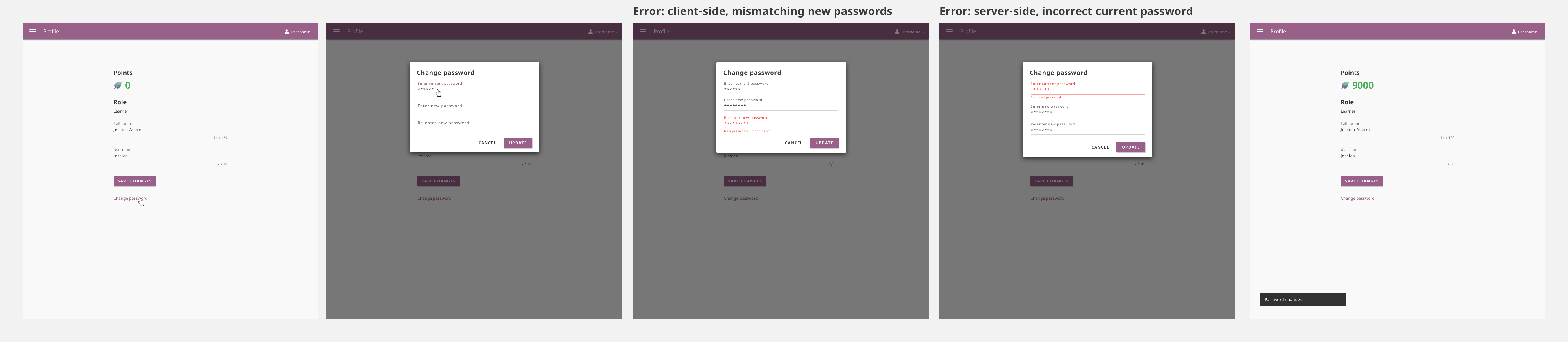 add password-change functionality in 'user profile' page · Issue #2645 ...