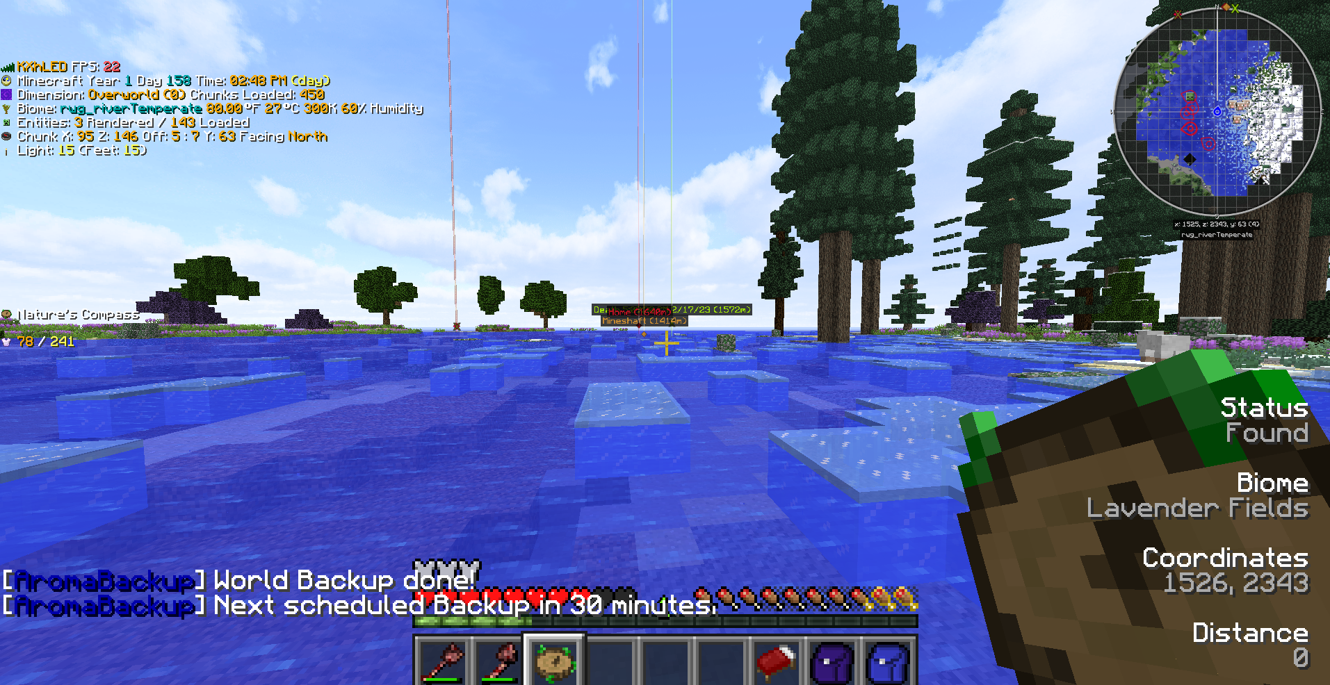 Natures Compass sends me to random bioms · Issue #12641 · GTNewHorizons/GT-New-Horizons-Modpack ...