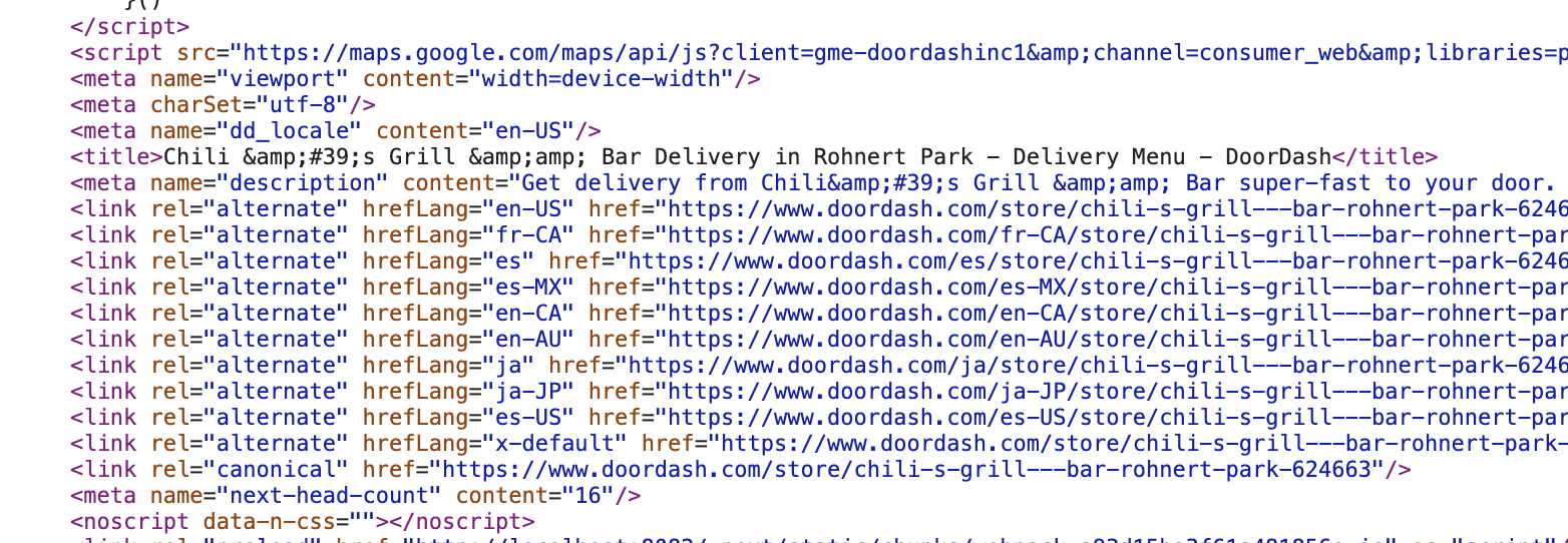 tags from "next/head" not rendered in production · Issue #24794 ...