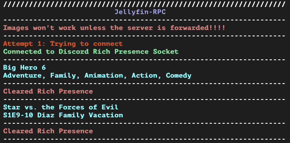GitHub - Radiicall/jellyfin-rpc: Displays the Show/Movie you're currently watching on Discord!