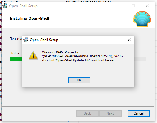 Update To 44170 Has Errors · Issue 1039 · Open Shellopen Shell Menu · Github
